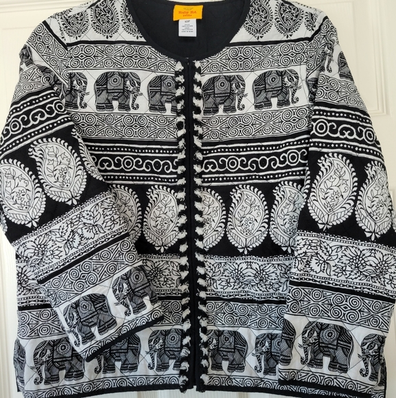 Ruby Rd. | Jackets & Coats | Ruby Rd Womens Boho Quilted Elephant ...